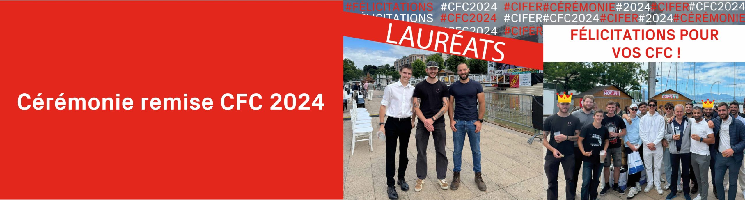 Cérémonie remise CFC 2024 - CIFER